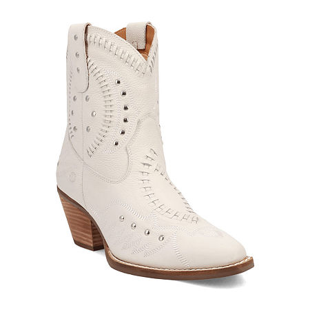 Click here for Dingo Womens Precious Leatherie Stacked Heel Cowbo... prices