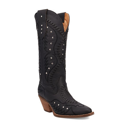 Click here for Dingo Womens Pretty N Pink Leather Stacked Heel Co... prices