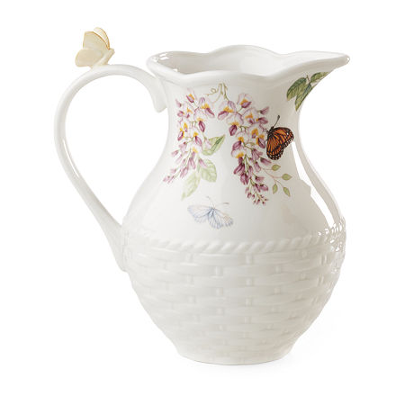 Click here for Lenox Butterfly Meadow Pitcher - Multi and White prices