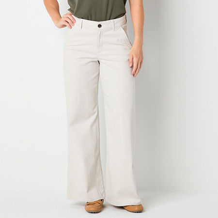 Click here for St. Johns Bay Womens Wide Leg Mid Rise Trouser  14... prices