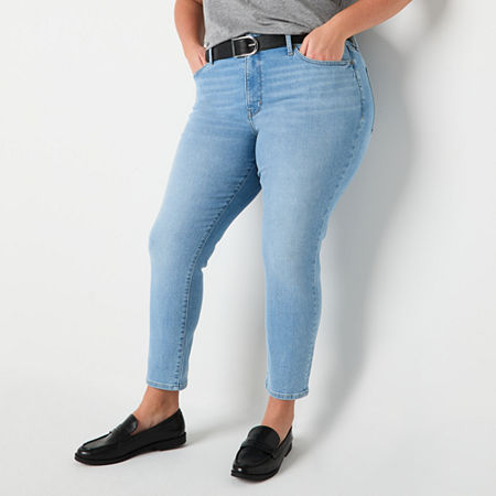 Click here for a.n.a - Plus Womens High Rise Skinny Fit Jean  28w... prices