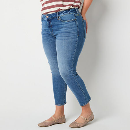 Click here for a.n.a - Plus Womens High Rise Skinny Fit Jean  16w... prices
