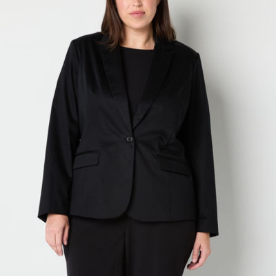 Liz Claiborne Womens Regular Fit Blazer - JCPenney