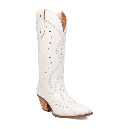 Click here for Dingo Womens Pretty N Pink Leather Stacked Heel Co... prices