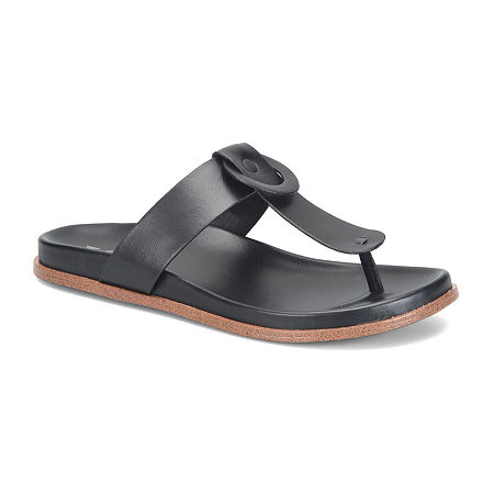 Click here for Korks Audie Womens T-Strap Footbed Sandals  6 Medi... prices