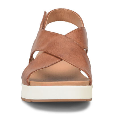 BOC by Born Mattie Womens Adjustable Strap Footbed Sandals, Color: Dark ...