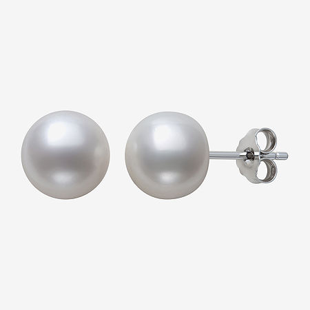 Click here for White Cultured Freshwater Pearl Sterling Silver St... prices