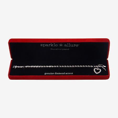 Click here for Sparkle Allure Womens Natural White Diamond Accent... prices