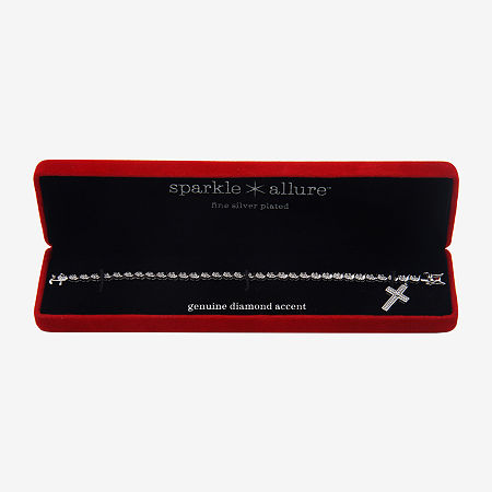 Click here for Sparkle Allure Womens Natural White Diamond Accent... prices