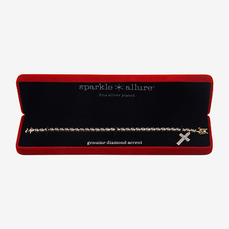 Click here for Sparkle Allure Womens Natural White Diamond Accent... prices