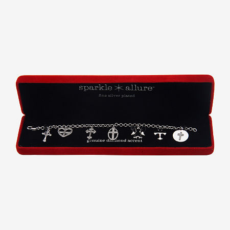 Click here for Sparkle Allure Womens Natural White Diamond Accent... prices