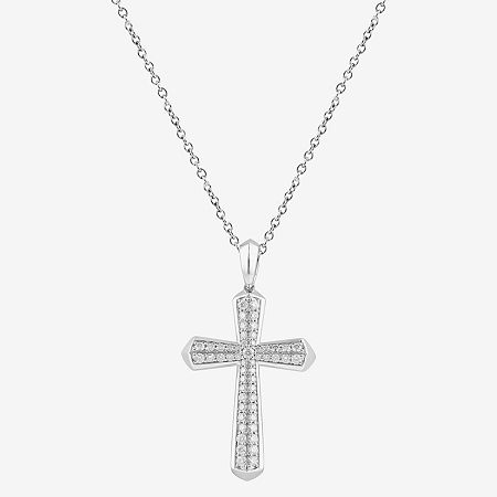 Click here for Cross (F  Si2) Mens 1 CT. T.W. Lab Grown White Dia... prices