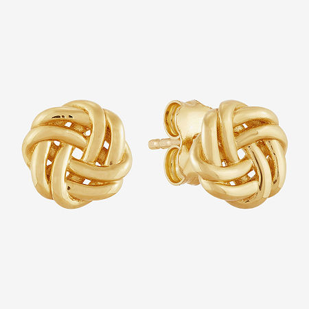 Click here for Limited Quantities! 14K Gold 8.3mm Knot Stud Earri... prices