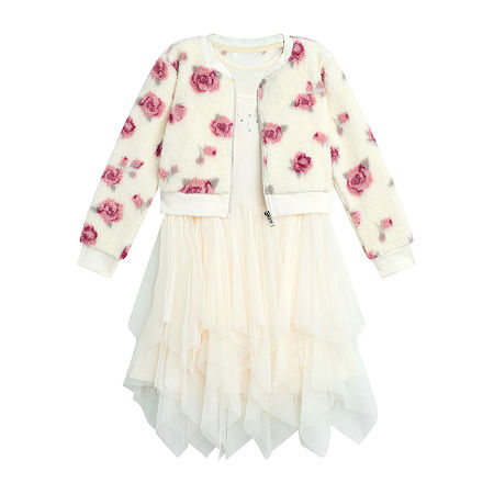 Click here for Knit Works Little Girls Floral 2-pc. Dress Set  6x... prices