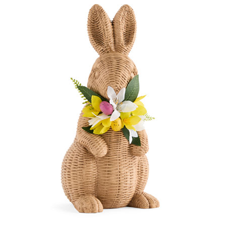 Click here for Layerings Standing Jute Bunny Easter Tabletop Deco... prices