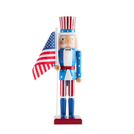 Click here for Layerings Wood Nutcracker  One Size  White prices