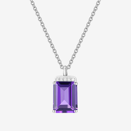 Click here for Gemstone Sterling Silver 18 Inch Pendant Necklace... prices