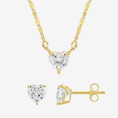 Click here for Yes  Please! Womens Lab Created White Sapphire Ste... prices