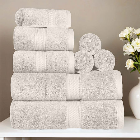 Click here for Superior Egyptian Cotton 8-Pc. Towel Set - Stone prices