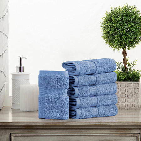 Click here for Superior 100 Egyptian Cotton 6-Pc Face Towel Set -... prices