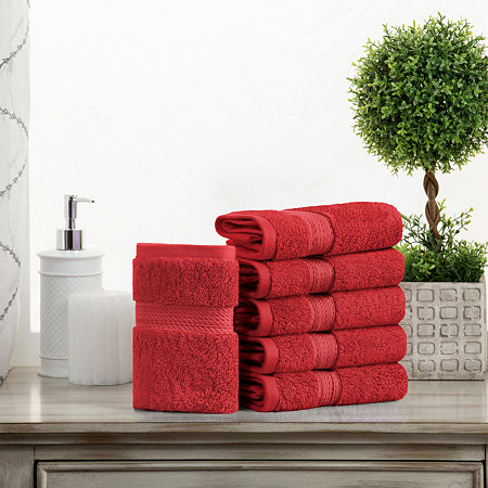 Click here for Superior 100 Egyptian Cotton 6-Pc Face Towel Set -... prices
