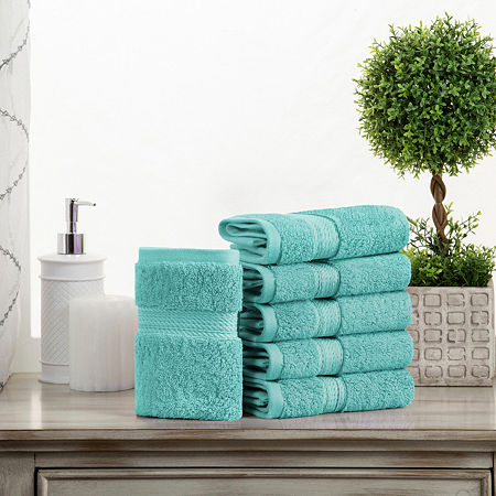 Click here for Superior 100 Egyptian Cotton 6-Pc Face Towel Set -... prices