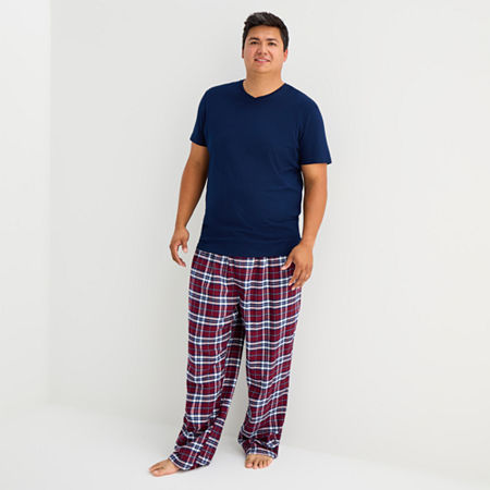 Click here for St. Johns Bay Mens Flannel Big and Tall Pajama Pan... prices