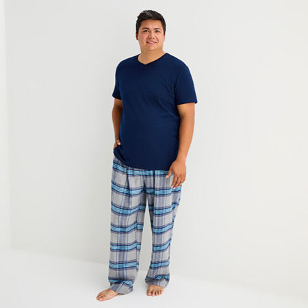 Click here for St. Johns Bay Mens Flannel Big and Tall Pajama Pan... prices