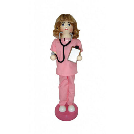 Santas Workshop 14in. Nurse Nutcracker