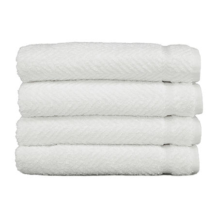 Click here for Linum Home Textiles Herringbone 4-pc. Hand Towel S... prices