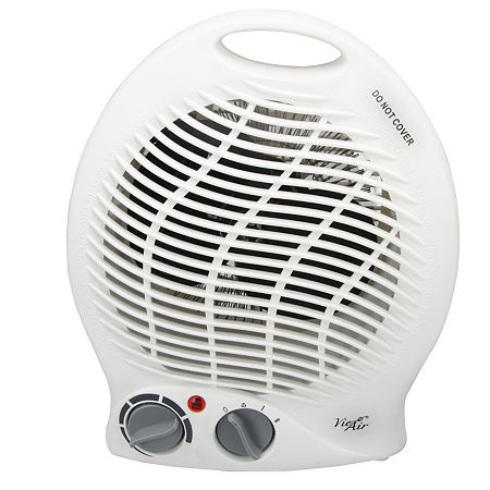 Click here for Vie Air 1500W Portable 2-Settings White Home Fan H... prices