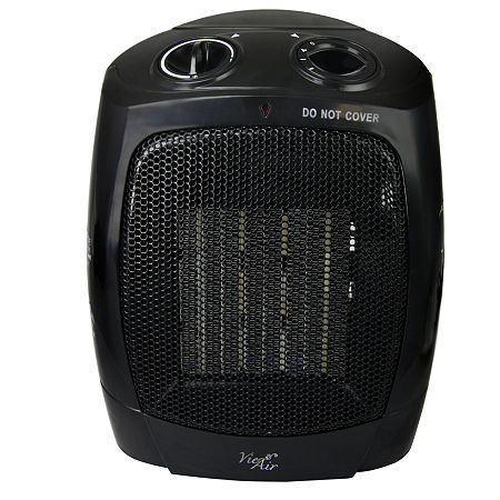 Click here for Vie Air 1500W Portable 2-Settings Office Black Cer... prices