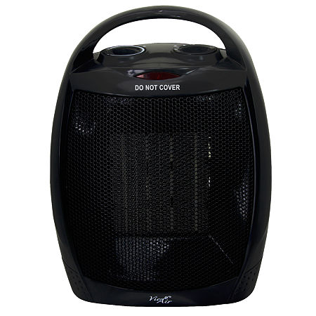 Click here for Vie Air 1500W Portable 2-Settings Black Ceramic He... prices
