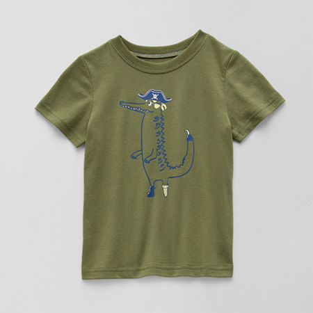 Click here for Okie Dokie Toddler & Little Boys Crew Neck Short S... prices