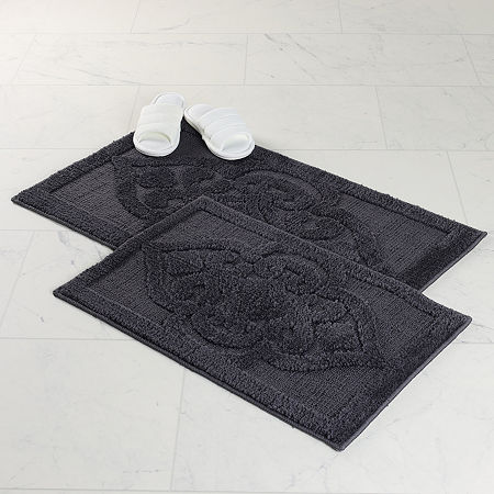 Click here for SUPERIOR Myra 2-Pc Medallion Bath Rug  One Size  B... prices