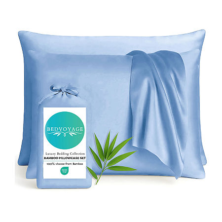 Click here for BedVoyage 300tc Rayon from Bamboo Pillowcases  One... prices