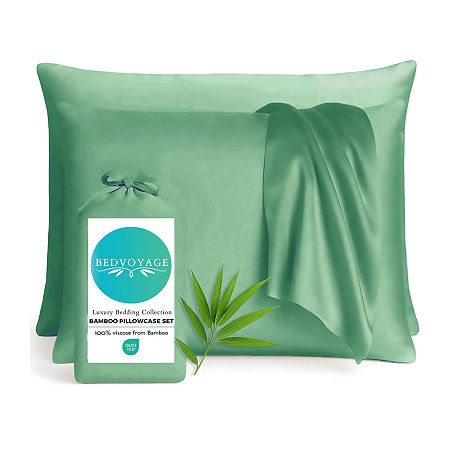 Click here for BedVoyage 300tc Rayon from Bamboo Pillowcases  One... prices