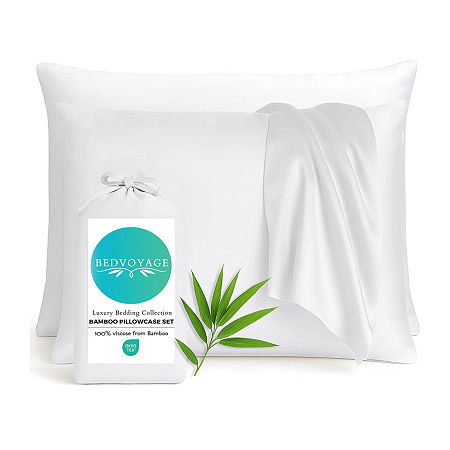 Click here for BedVoyage 300tc Rayon from Bamboo Pillowcases  One... prices