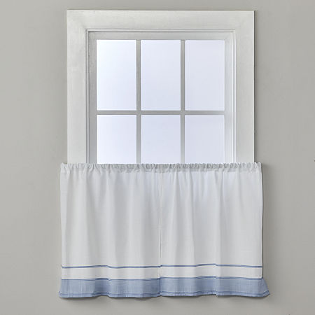 Click here for Saturday Knight Carrick Stripe 2-pc. Rod Pocket Wi... prices