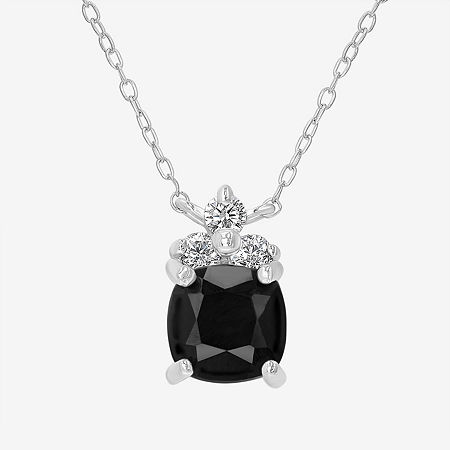 Click here for Silver Treasures Genuine Stone Womens Black Onyx S... prices