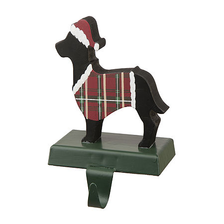 Click here for Glitzhome Wooden & Metal Dachshund Christmas Stock... prices