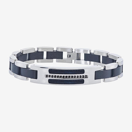 Click here for Mens Stainless Steel Link Bracelet  One Size prices