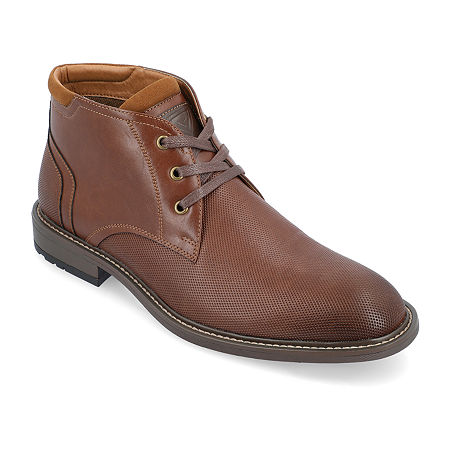Click here for Vance Co Mens Vaughn Flat Heel Chukka Boots  9 Med... prices