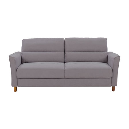 Click here for Corliving Georgia Sharkfin-Arm Sofa  One Size  Gra... prices