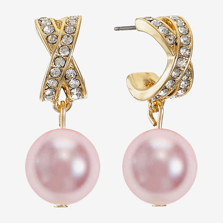 Click here for Monet Jewelry Womens Simulated Pearl Hypoallergeni... prices