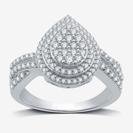 Click here for Womens 3/4 CT. T.W. Natural White Diamond Sterling... prices
