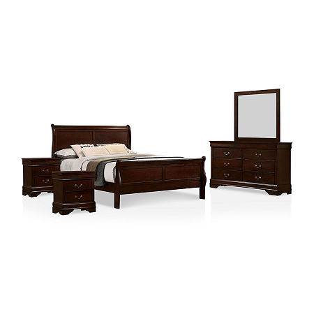 Click here for Lihte 5 Piece Wooden Bedroom Set  One Size  Brown prices