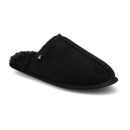 Click here for Vance Co Duncan Mens Slip-On Slippers  Medium  Bla... prices