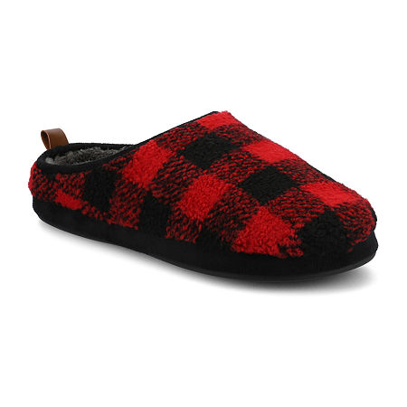 Click here for Vance Co. Mens Roland Fleece Shearling Slide Slipp... prices