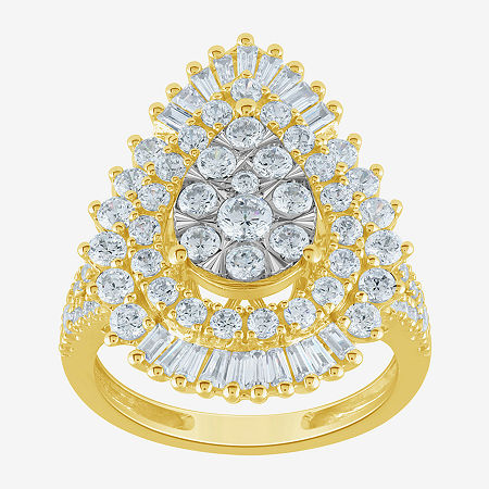 Click here for (G / Si2) Womens 21.5MM Lab Grown Diamond 14K Whit... prices